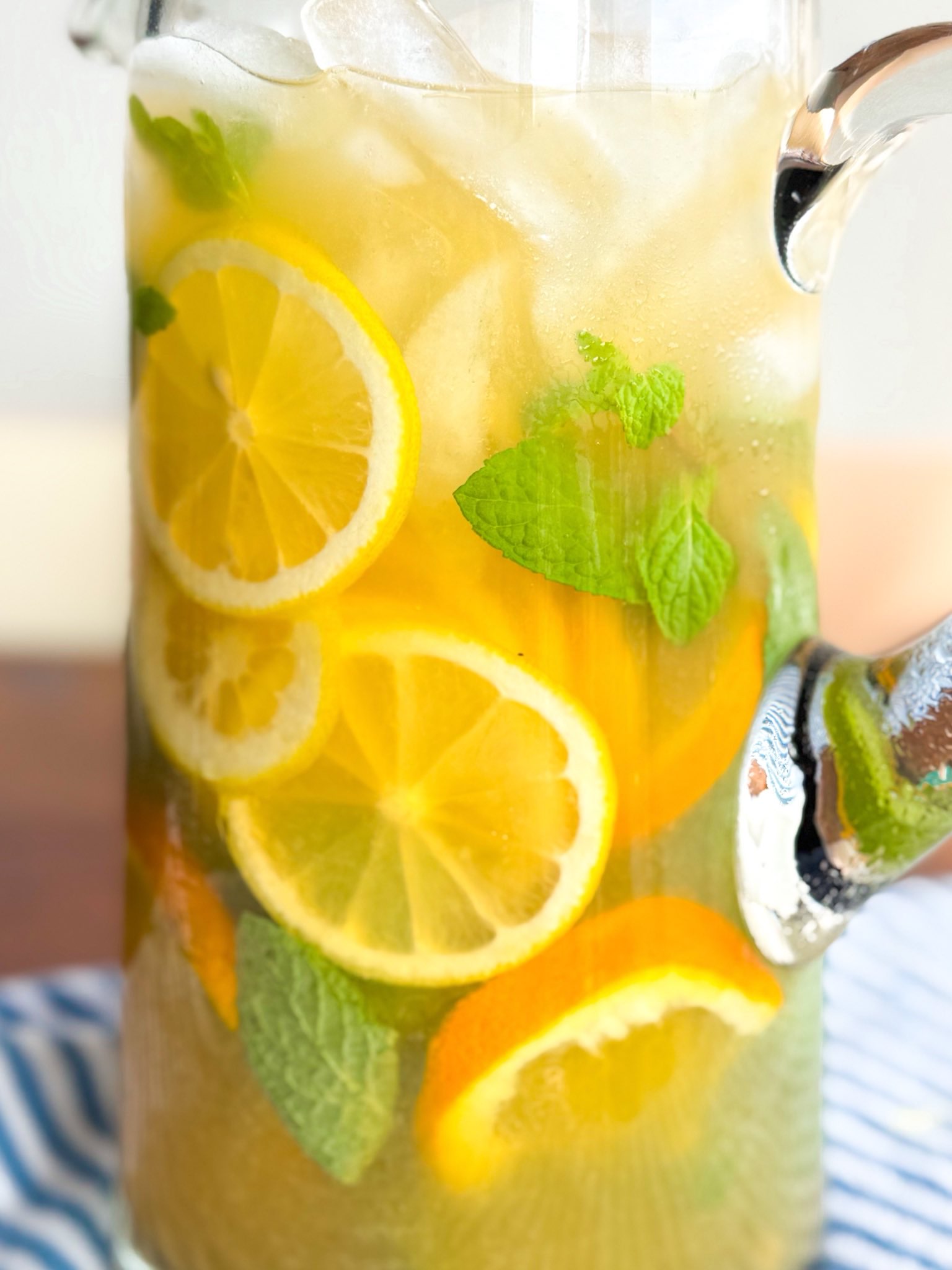 Citrus Honey Tea Punch - The Kitchen Division